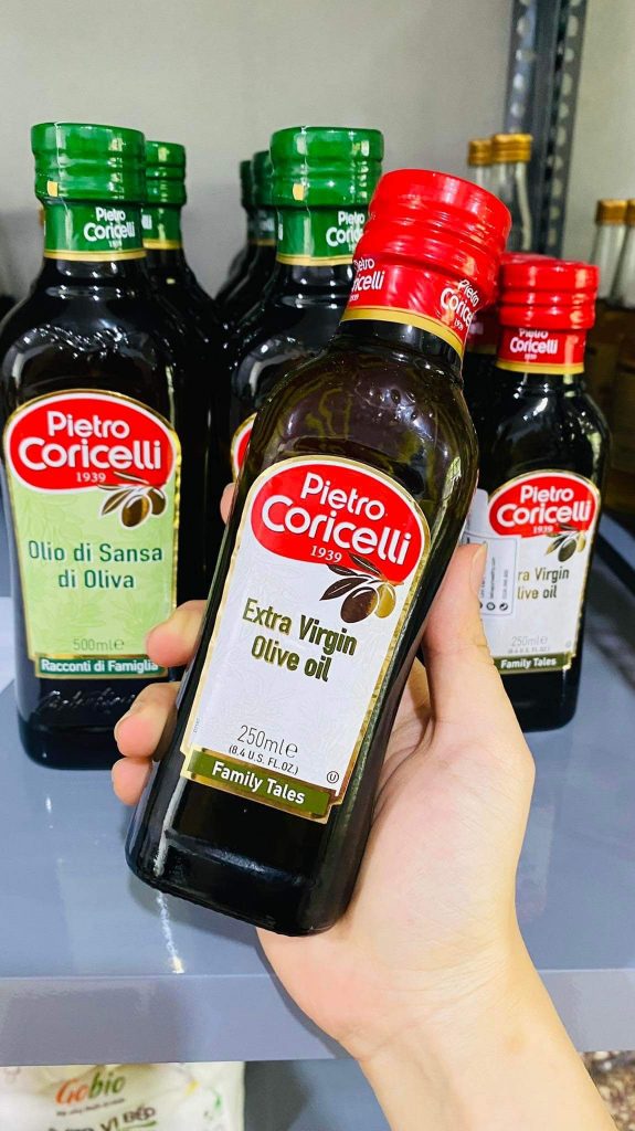 Dầu oliu Pietro Coricelli và những công dụng, cách dùng tốt cho sức ...