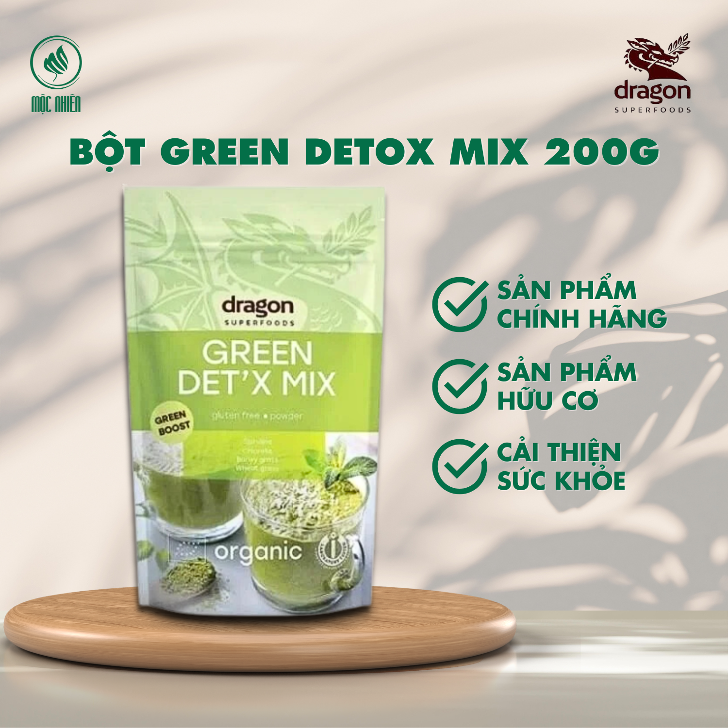 Bột Green Detox Mix - Bí quyết thanh lọc cơ thể từ thiên nhiên - Behapy